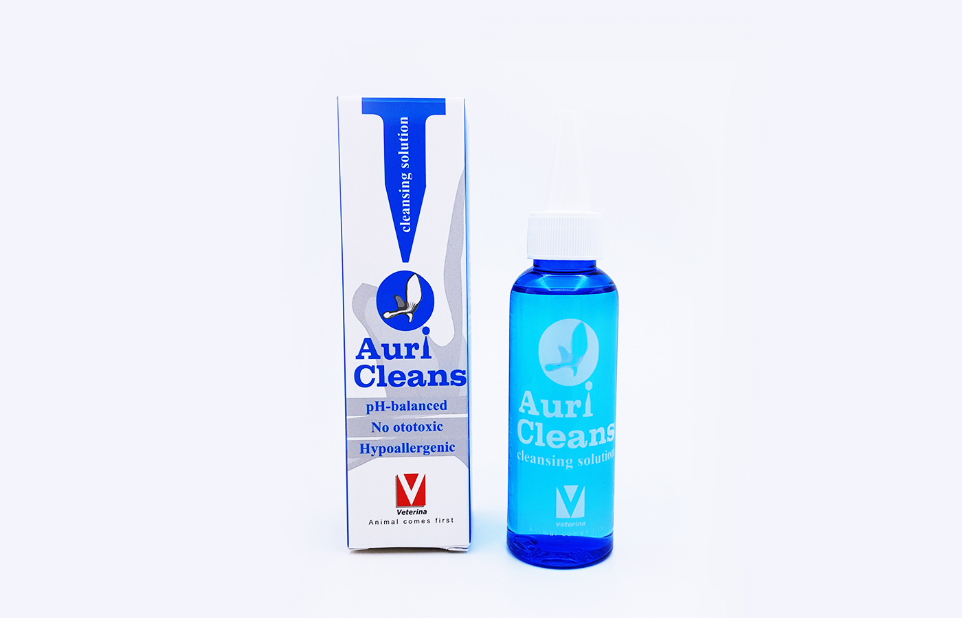Auri Cleans 100 ml น้ำยาเช็ดหู ล้างหู ขจัดสิ่งสกปรก กลิ่นเหม็น เชื้อโรค สูตรอ่อนโยน (สุนัข-แมว ...