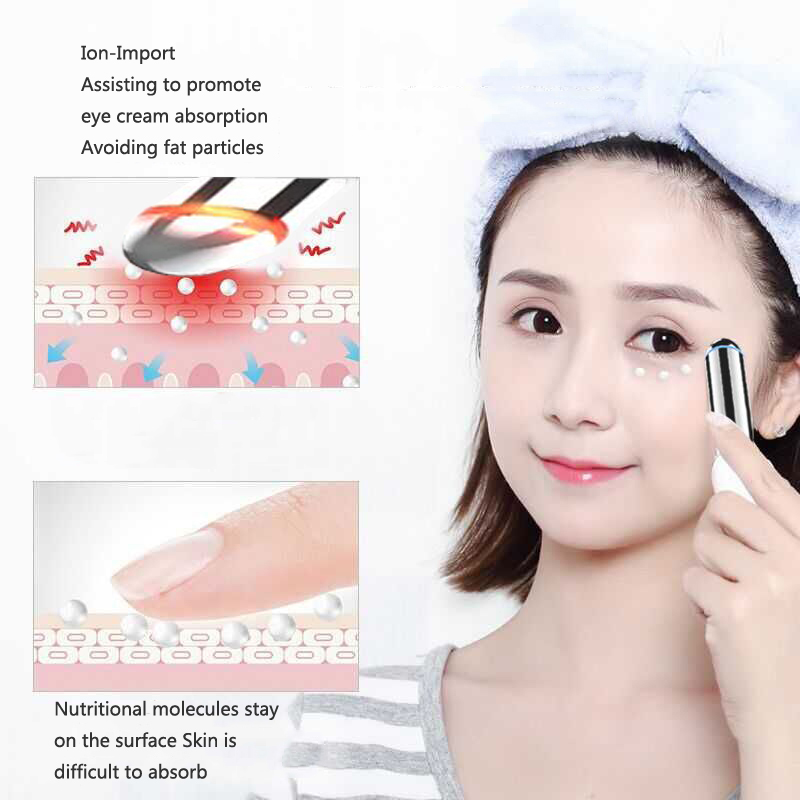 Electric Vibration Eye Massager ตาอุปกรณ์ Dark Circle Removal Machine ...