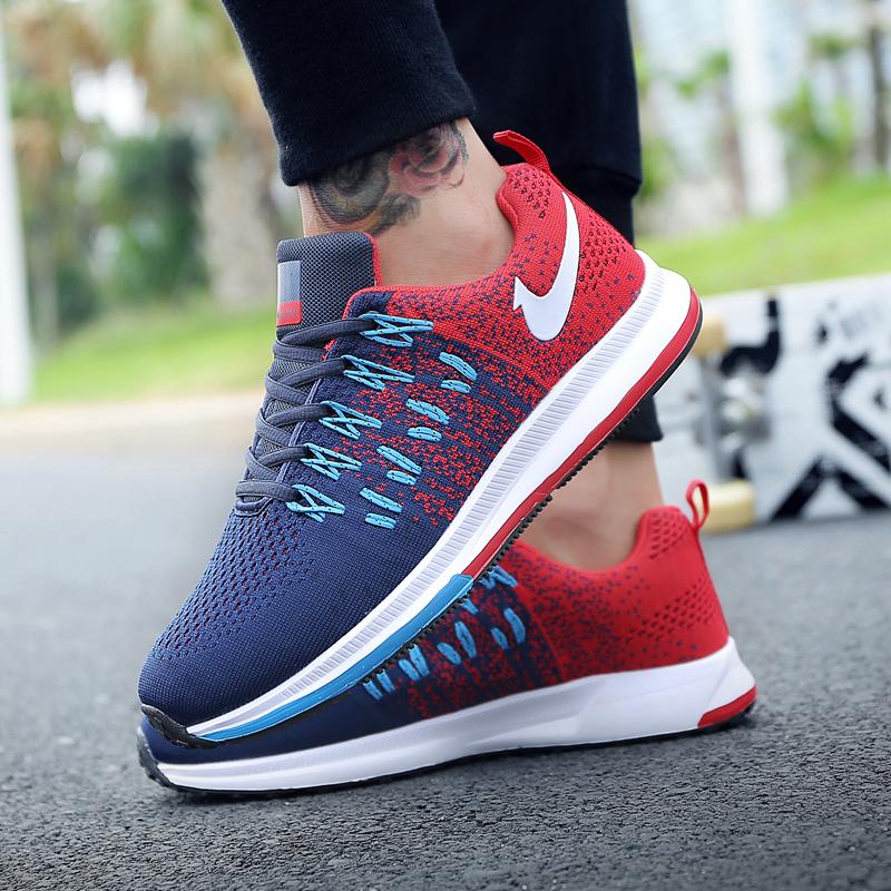 DanMn ฤดูใบไม้ผลิกีฬารองเท้าชายสไตล์เกาหลีรองเท้าวิ่งอังกฤษรองเท้าผ้าใบ ...