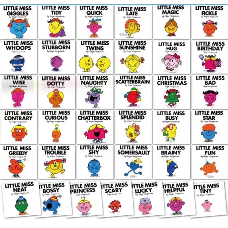 Little Miss 37-copy Complete Set 37books ,Aged 3-9 - kidsbookcm - ThaiPick