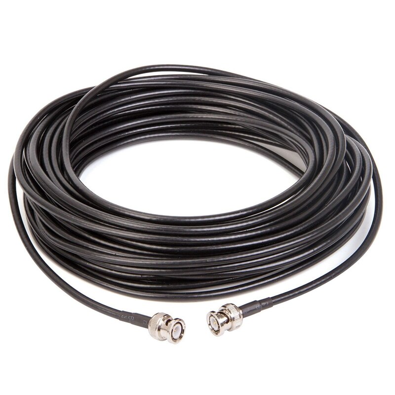 BNC Extension Cable RG-58 BNC Male to BNC Male Coaxial Cable Rg58A/U 50Ohm RF Adapter Extension ...