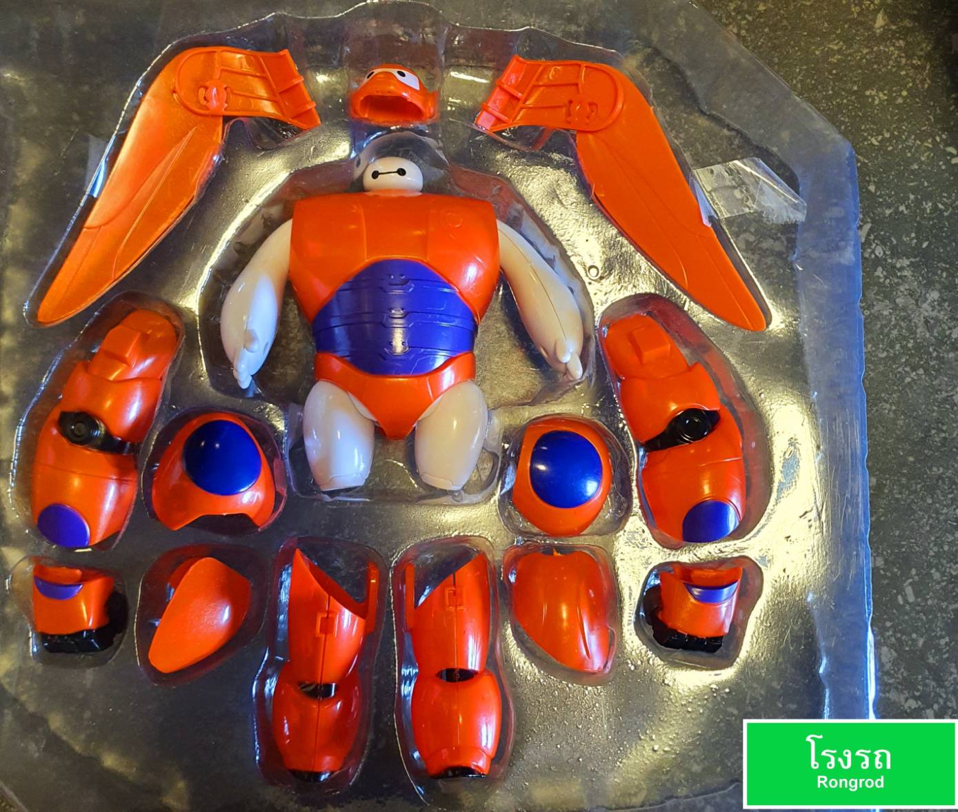 ฟิกเกอร์ แบแม็ค บิ๊กฮีโร่6 Big Hero 6 Armor Up Baymax Easy to conncect ...