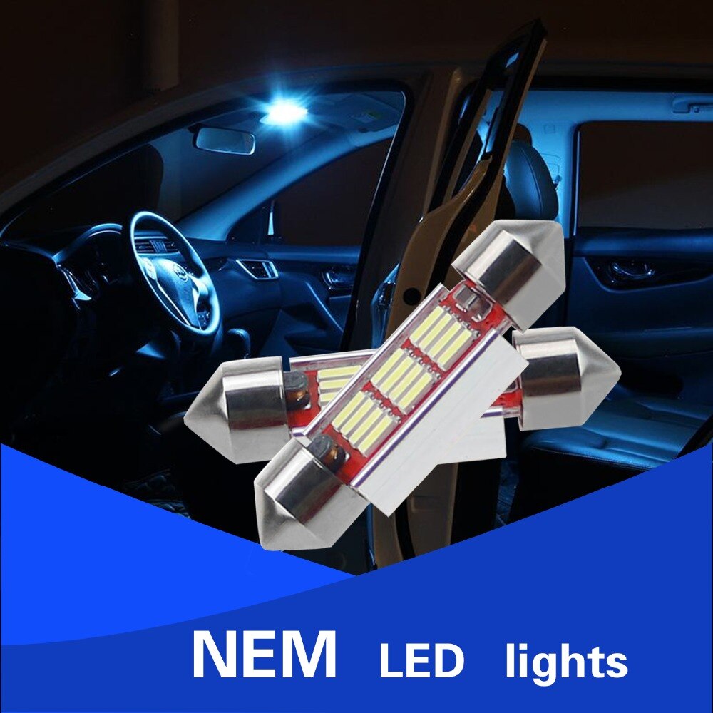 LEADTOPS 1ชิ้น C10W C5W LED Canbus Festoon 31มิลลิเมตร36มิลลิเมตร39มิลลิเมตร41มิลลิเมตรสำหรับ ...