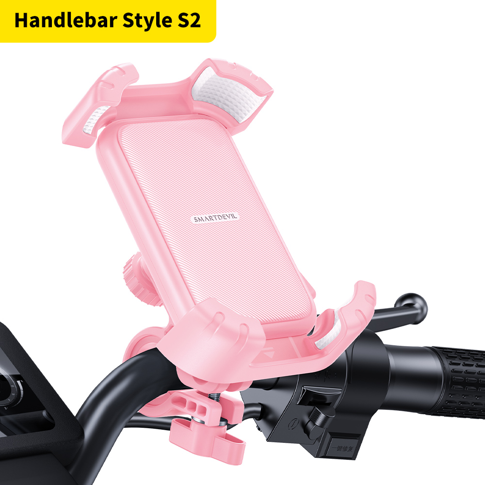 SmartDevil ที่วางศัพท์จักรยาน360 ° ดูที่วางศัพท์จักรยานสากลสำหรับ4.7-7.2นิ้วที่วางศัพท์มือถือกัน ...