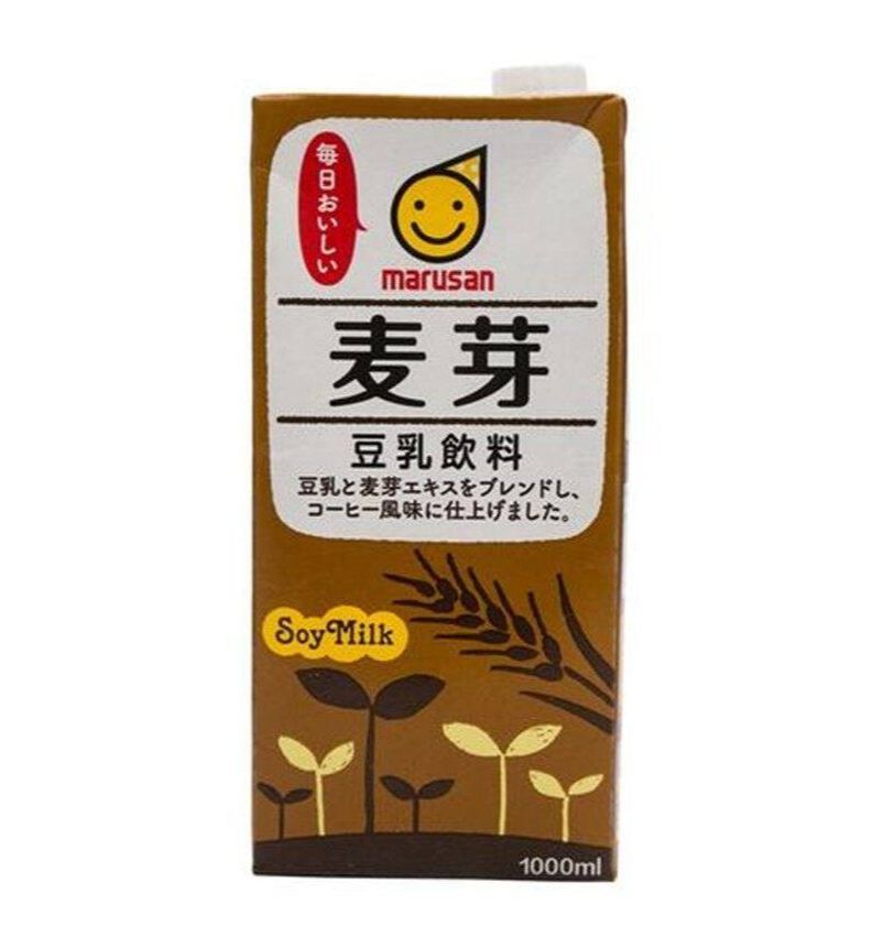 Marusan Soy Milk with Malt มารูซัน นมถั่วเหลือง รสมอลต์ 1000ml ...