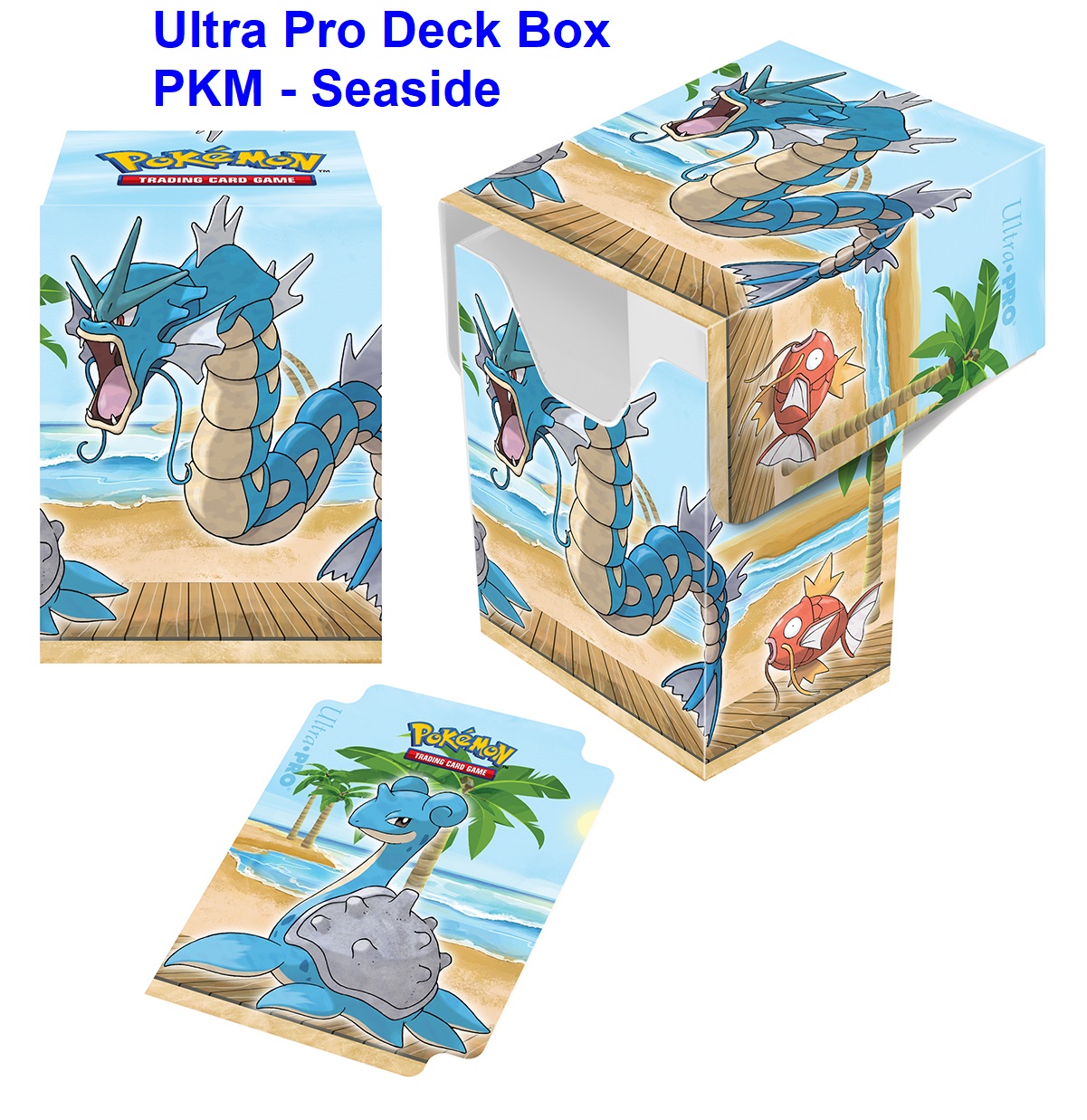 Ultra Pro Pokemon Deck Box กล่องใส่การ์ดลายโปเกมอน ใส่ได้ 75+ใบ (UP PKM ...