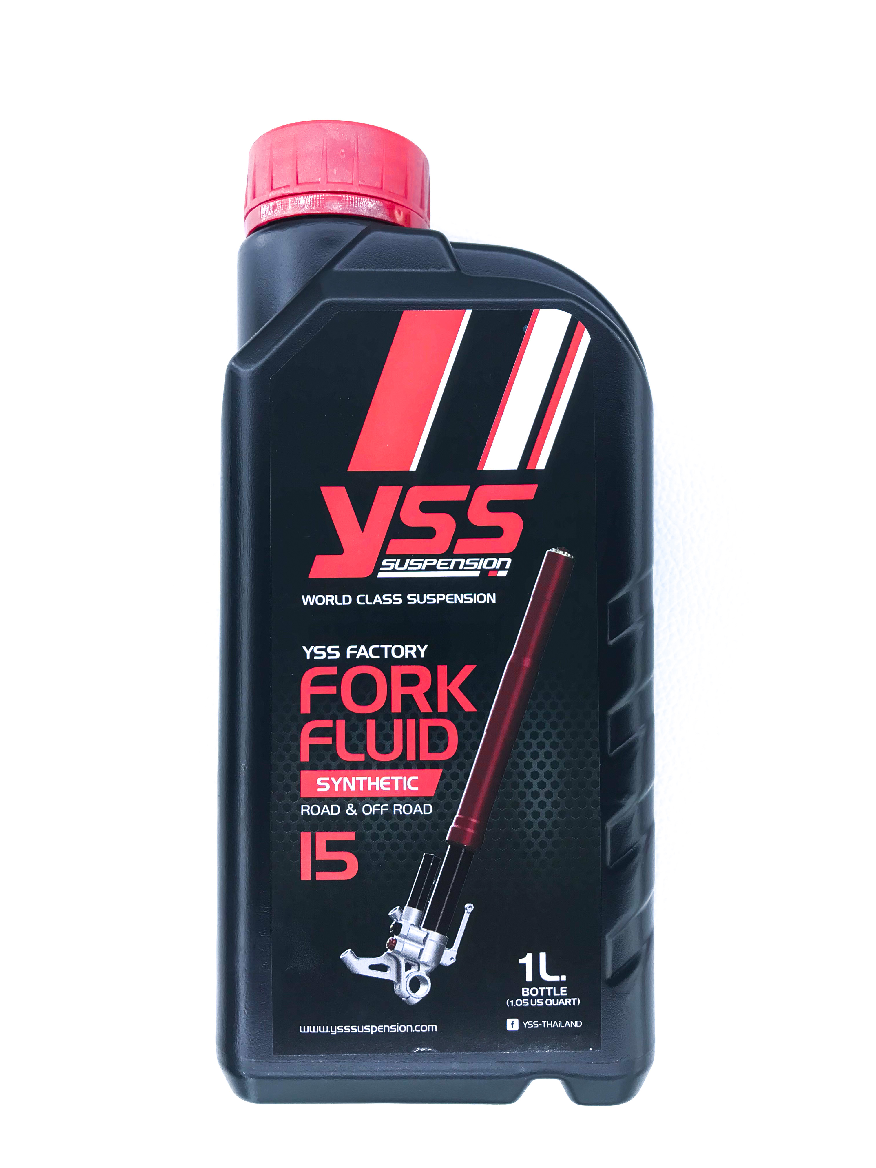 (แถมฟรี ผ้าไมโครไฟเบอร์อย่างดี) YSS น้ำมัน FORK FLUID SYNTHETIC ROAD ...