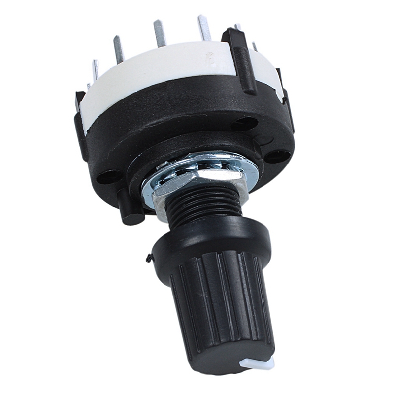 6X 3P4T 3 Pole 4 Position Single Wafer Band Selector Rotary Switch W ...