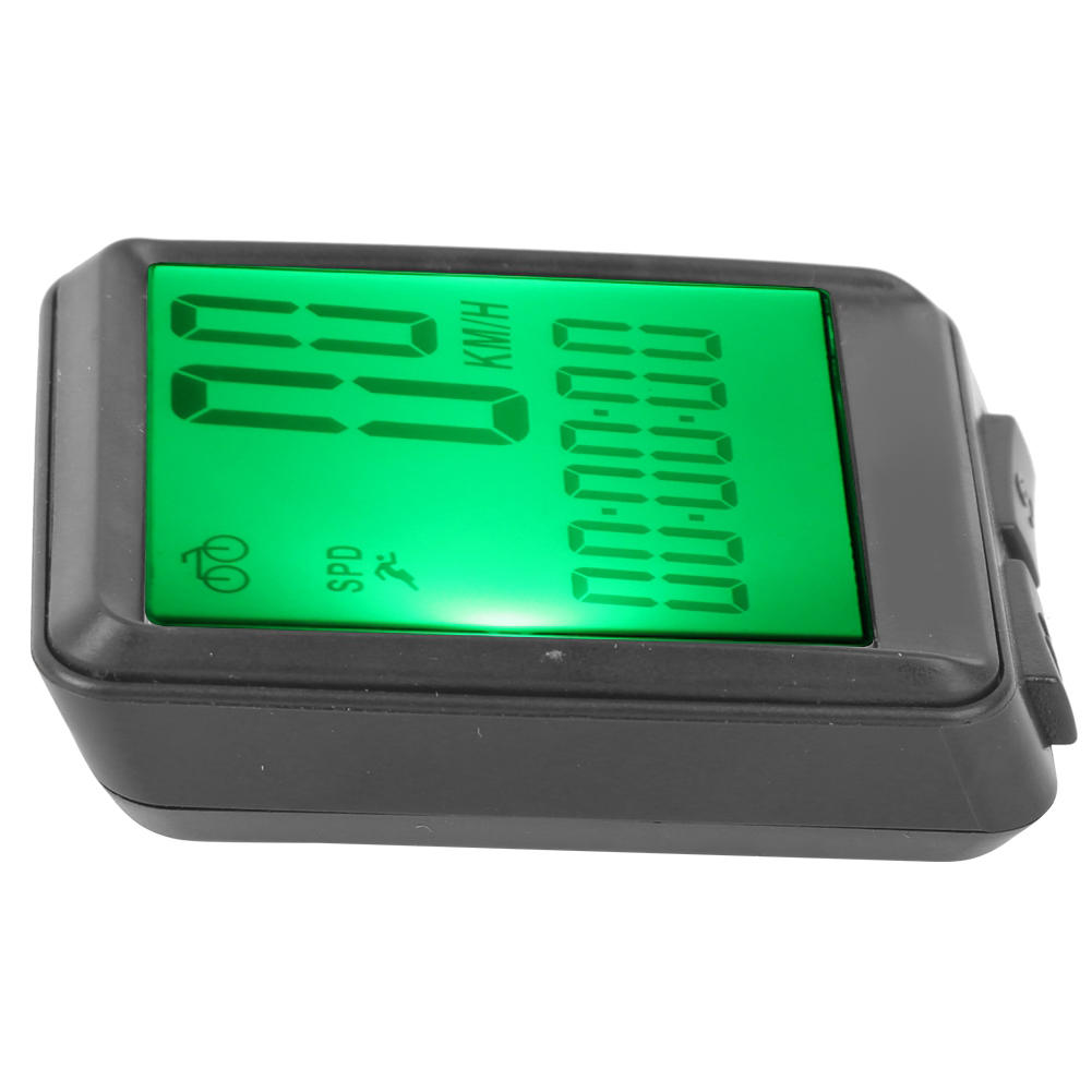 Keenso Bicycle Speedometer, Waterproof Wired Luminous Speedometer ...