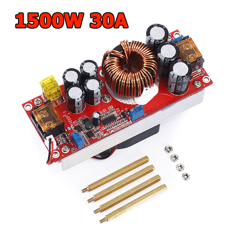 จัดส่งที่รวดเร็ว 1200W 20A 1500W 30Aโมดูลพลังงาน สเตปอัพ DC-DC โมดูล ...