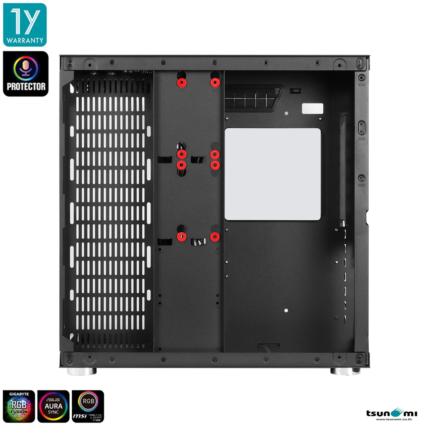 เคสคอมพิวเตอร์ Tsunami Protector Vision Sound Sync ARGB Panorama ...