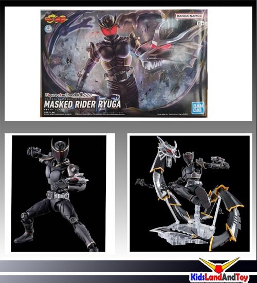 BANDAI ANIME FIGURE-RISE STANDARD MASKED RIDER RYUGA โมเดล การ์ตูน อนิเ ...