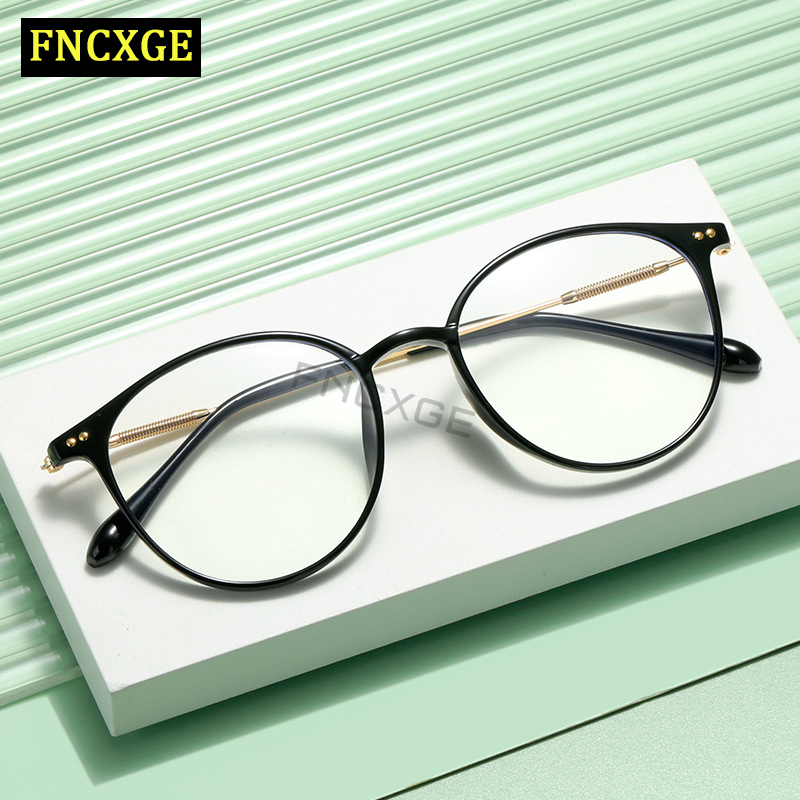 FNCXGE + 100ถึง + 400ป้องกันแสงสีฟ้าแว่นตาอ่านหนังสือสำหรับแฟชั่นสำหรับผู้หญิงแว่นตาป้องกันความ ...