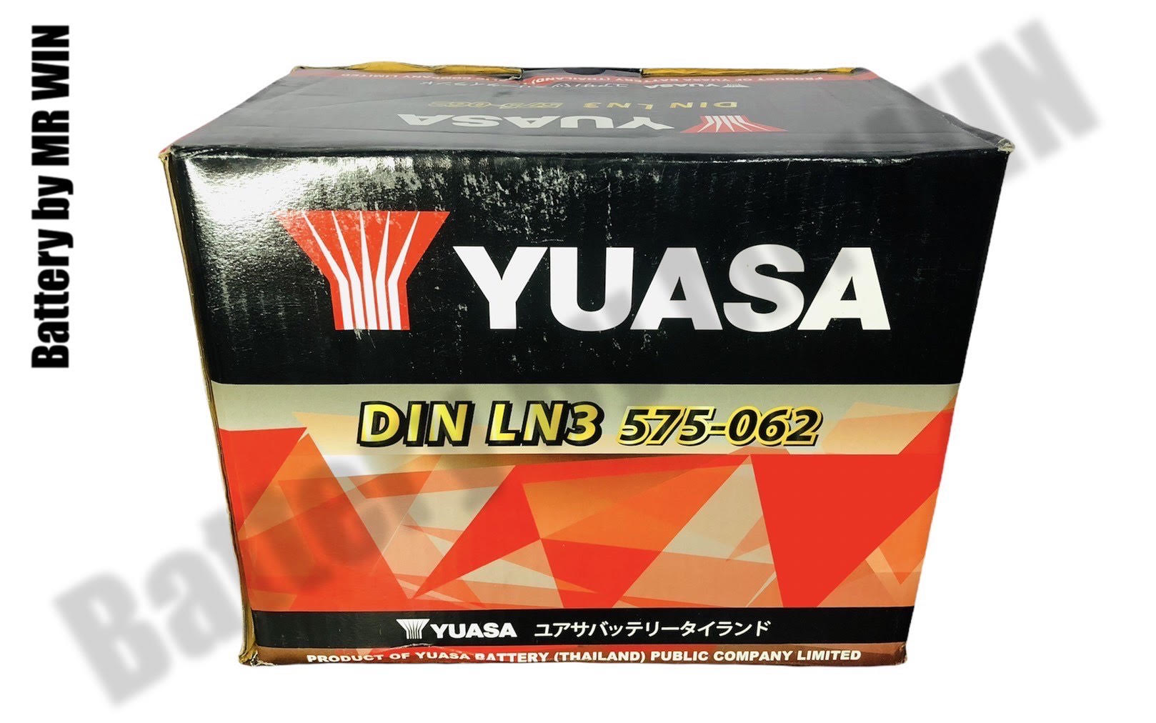 แบตเตอรี่รถยนต์By Mr.WIN YUASA LN3 (DIN75) MF แบตกึ่งแห้ง 75 แอมป์ พร้อมใช้ ไฟแรง ชื่อรุ่นเดิม ...