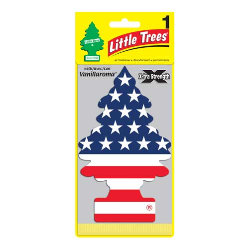 แผ่นน้ำหอมปรับอากาศ ขนาดใหญ่ little trees หอมยาวนานกว่า 4 สัปดาห์ กลิ่น ...