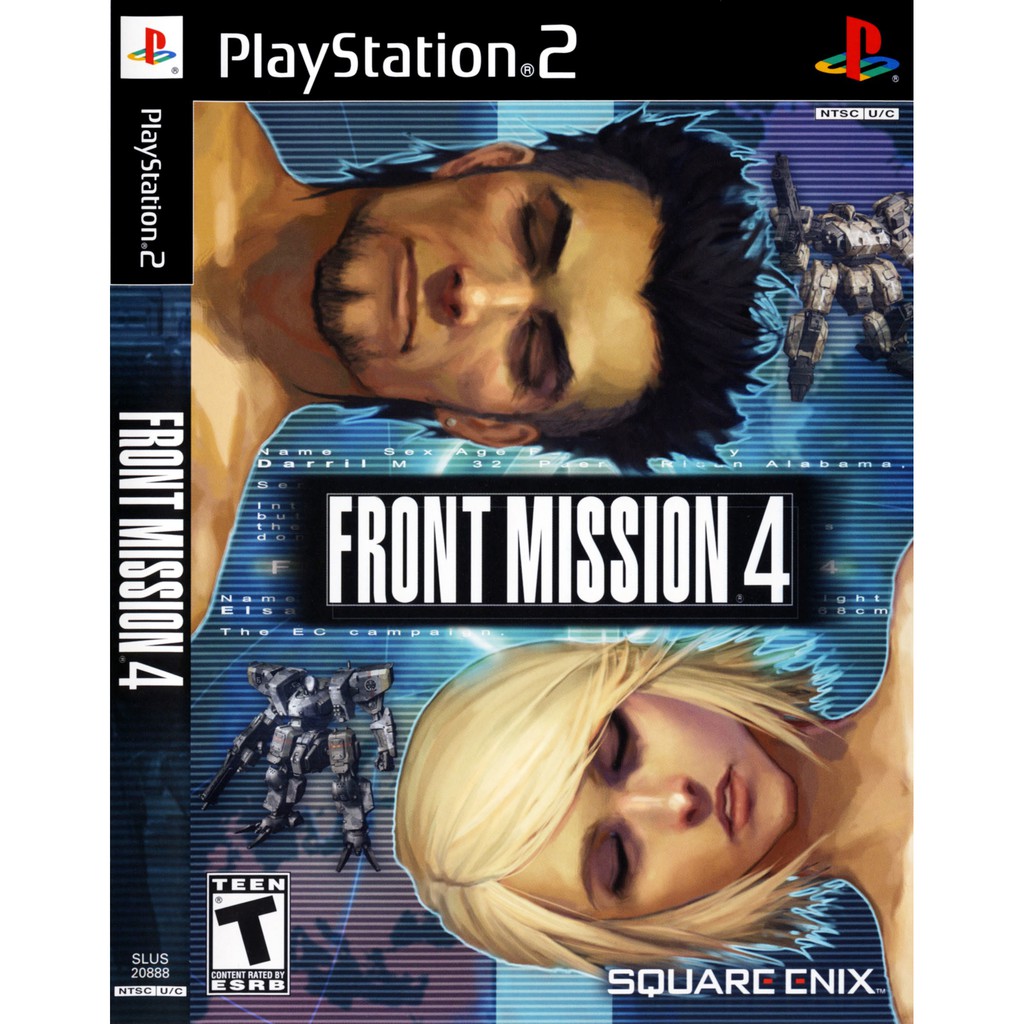 แผ่นเกมส์ PS2 - FRONT MISSION 4 PS2 Playstation 2 #เกมสุดมันส์ #เกมยุค ...