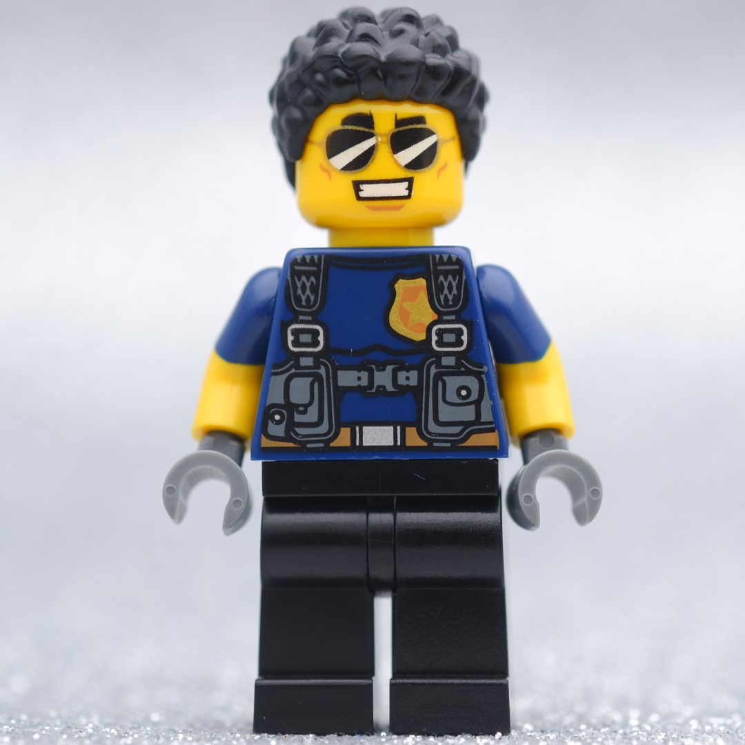 Police Officer Duke DeTain POLICE TOWN CITY - LEGO