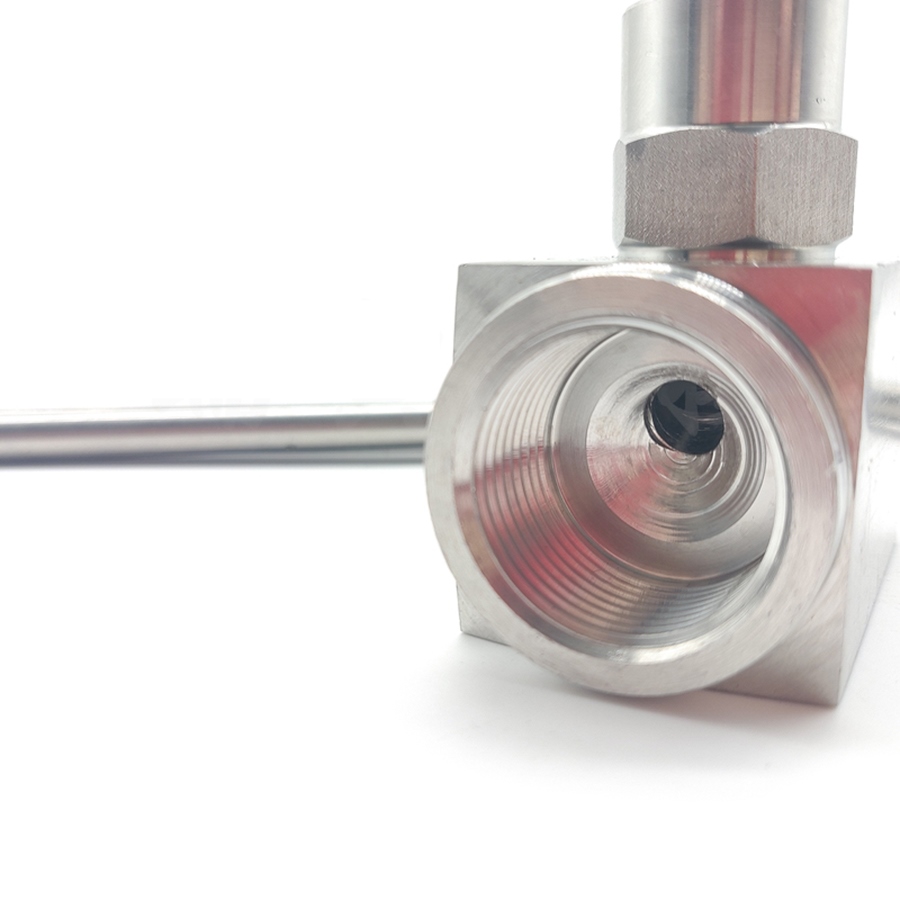 High Temperature Hydraulic Needle Valve 3/8 1/2 3/4 1 BSP Female Shut ...