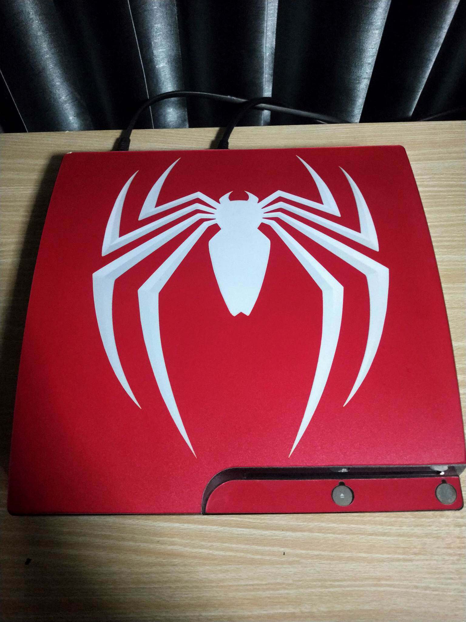เครื่องเกมส์ PS3 Slim 160 GB ( spider-man ) ระบบ HEN สามารถใช้แผ่นเล่น ...