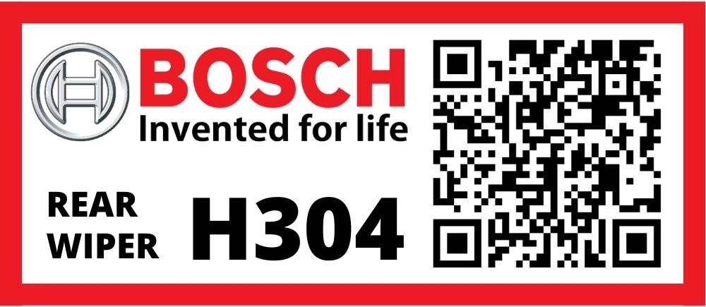 ส่งฟรี BOSCH แท้ใบปัดน้ำฝน หลัง ใบปัดหลัง BOSCH 12 FD12 H304 สำหรับ FORD FOCUS 5D mk 3 year 2012 ...