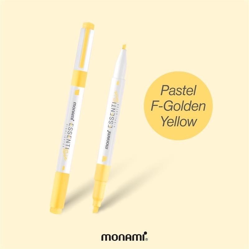 Monami ปากกาไฮไลท์ 16 เฉดสี Essenti Twin Highlighter โมนามิ ปากกาเน้น ...