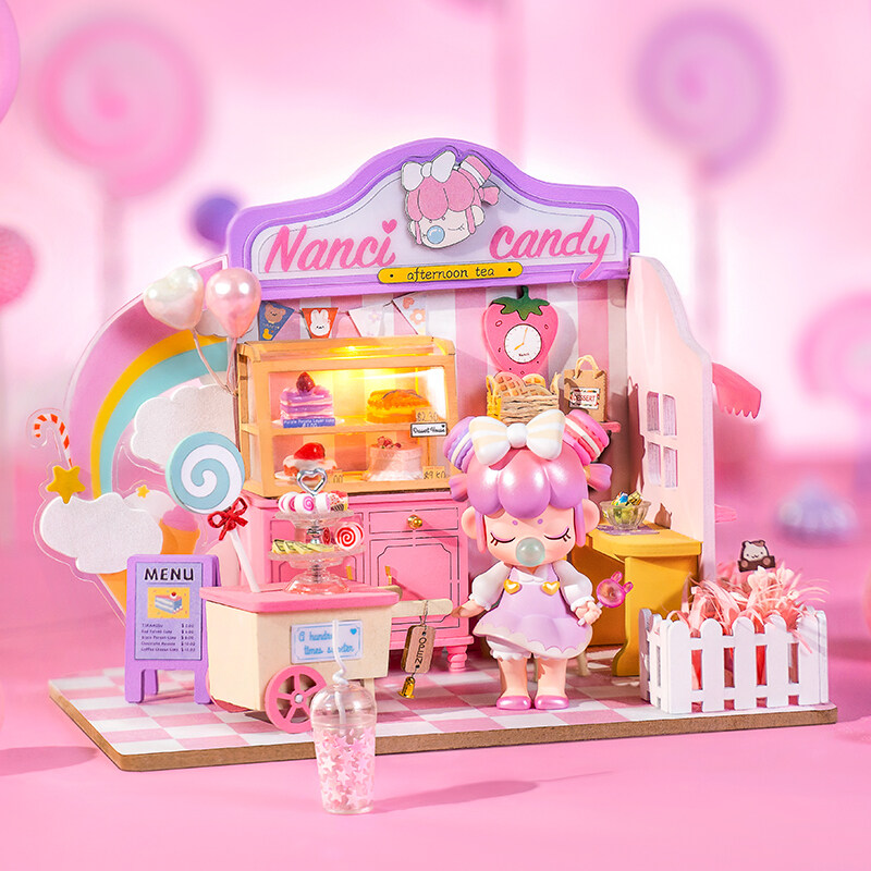 PeachSister???? บ้านตุ๊กตา DIY Nanci Candy แถมตุ๊กตา Nanci Macaron ตาม ...