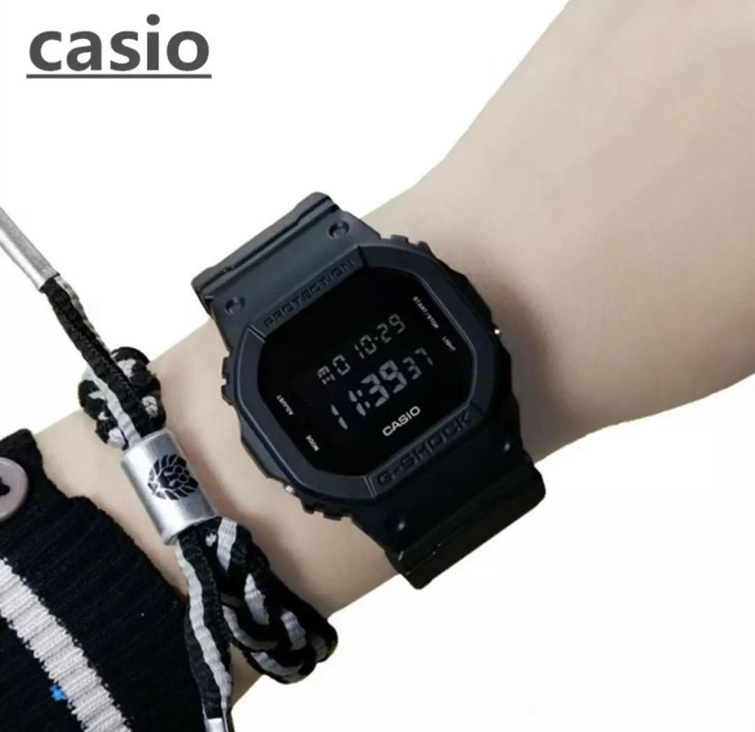 CASIO G-SHOCK นาฬิกาข้อมือผู้ชาย รุ่น DW-5600BB-1 (สีดำblack) - ST200 ...