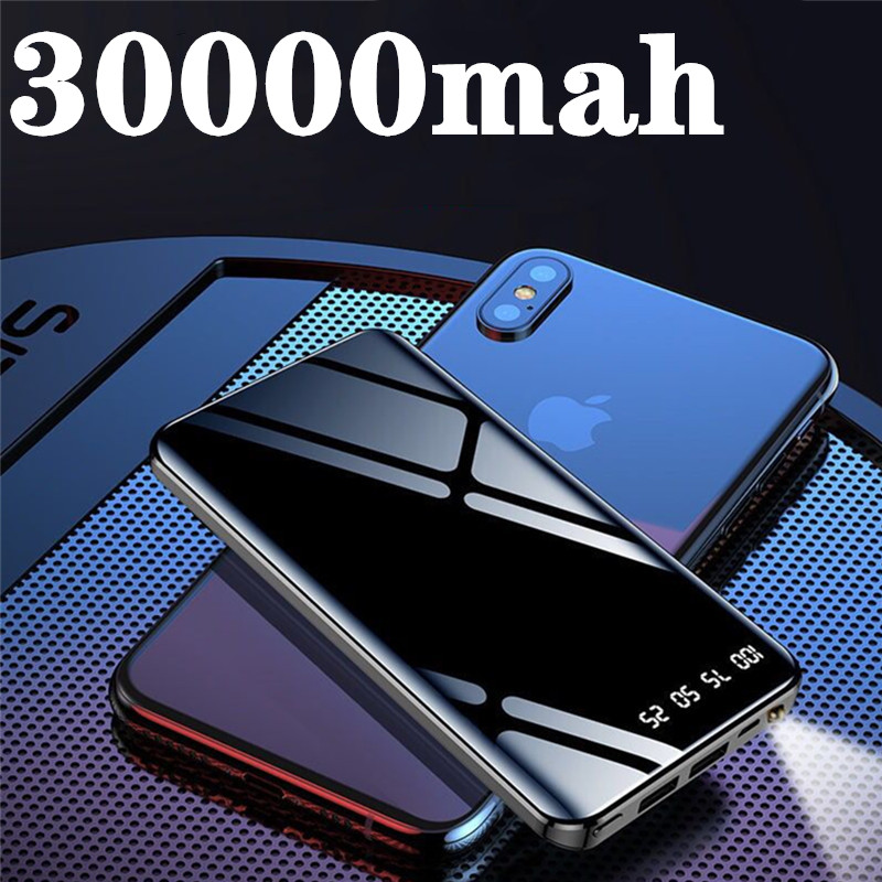 power bank 30000mah For Samsung iPhone xiaomi Huawei OPPO VIVO Power ...