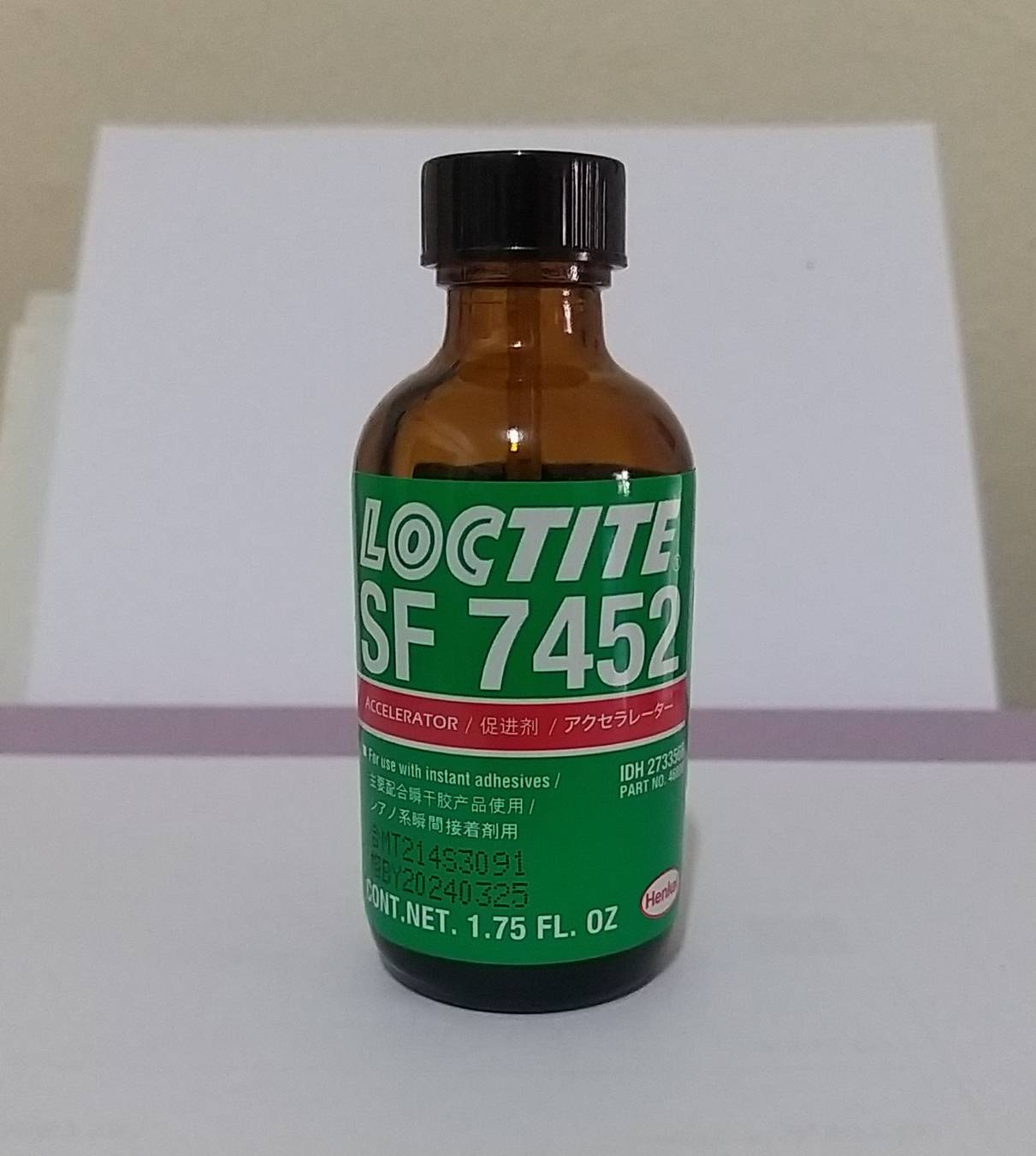 Loctite #SF 7452 Tak Pak Accelerator น้ำยาทำความสะอาด เตรียมพื้นผิว 1 ...
