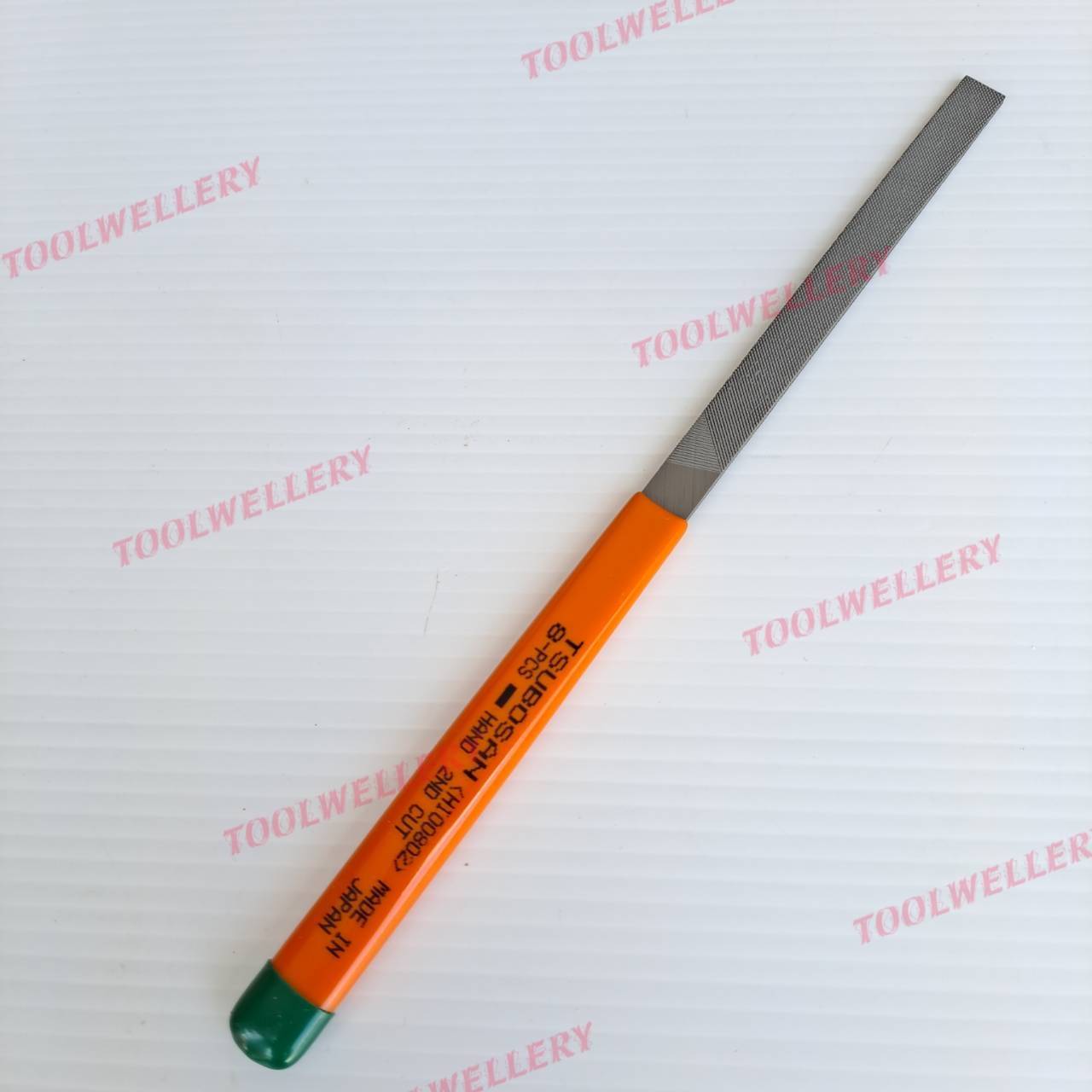 Tsubosan ตะไบแบน ตะไบญี่ปุ่น ความหยาบกลาง(ปลายเขียว)HI00502,HI00802 ...