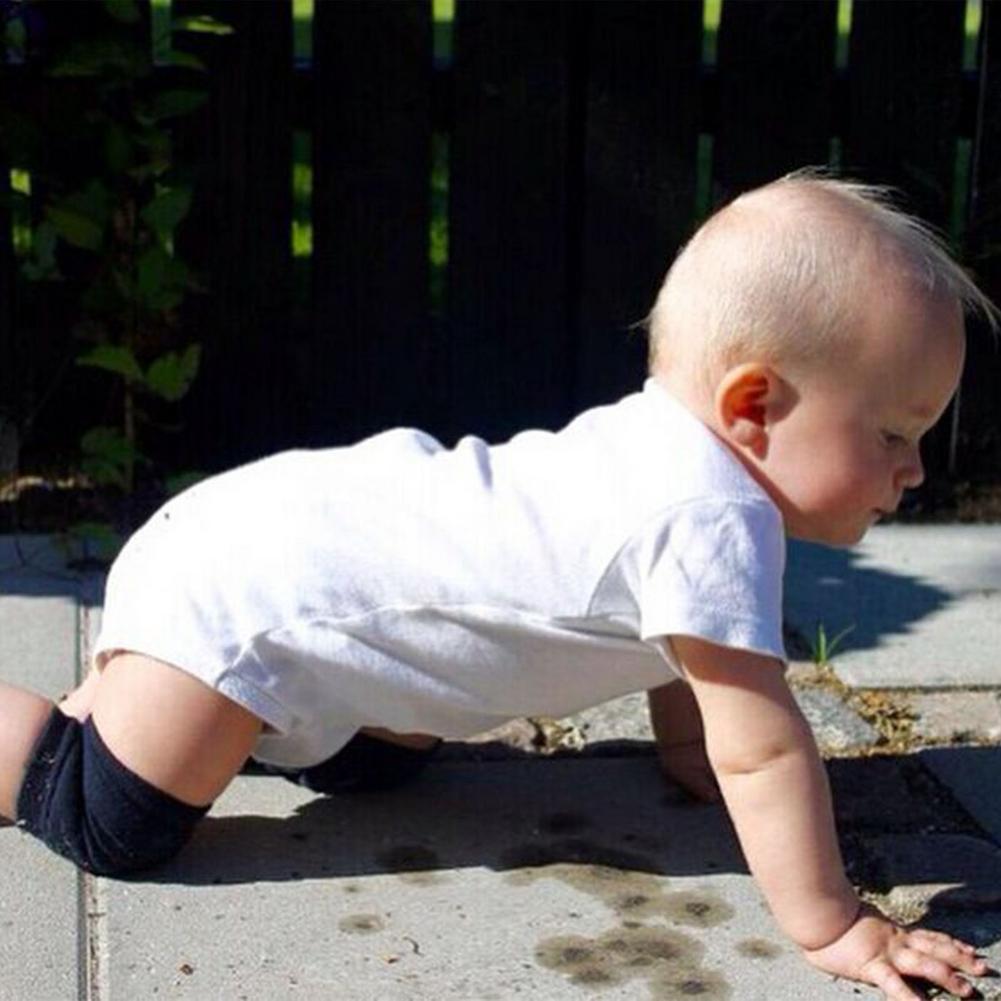 1 Pair Baby Knee Pad Kids Safety Crawling Elbow Cushion Non-slip Infant ...