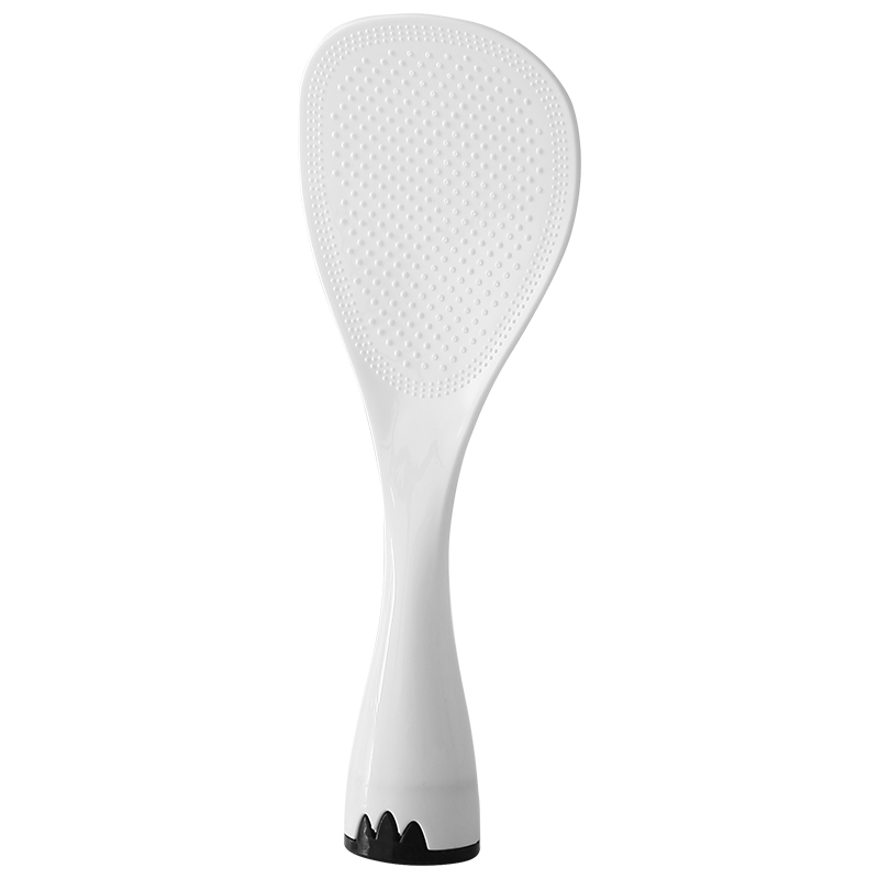 Standing Rice Paddle White Japanese Rice Scoop BPA Free Plastic Rice ...