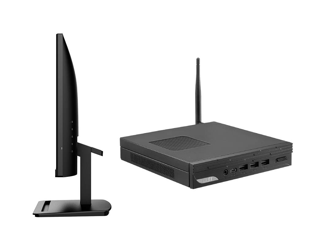 (เครื่องพร้อมจอ) (SPEC ICT) MSI PC PRO DP10 13M-044TH MSI MONITOR PRO ...