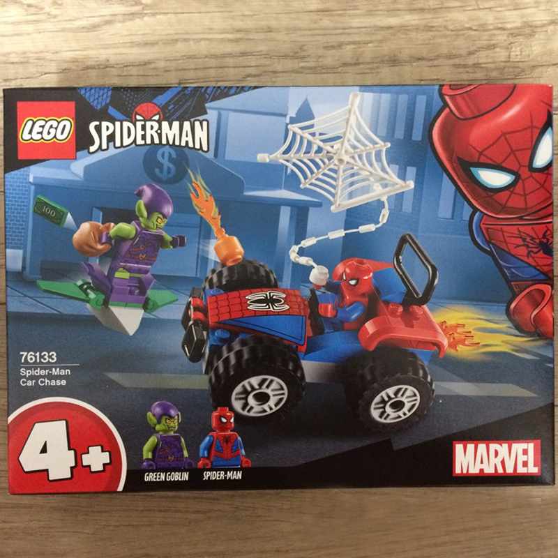 LEGO LEGO Superhero Series 76133 Spider-Man Speed Chasing Children's ...