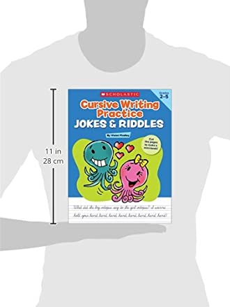 Cursive Writing Practice Jokes & Riddles, Grades 2-5 : 40+ Reproducible ...