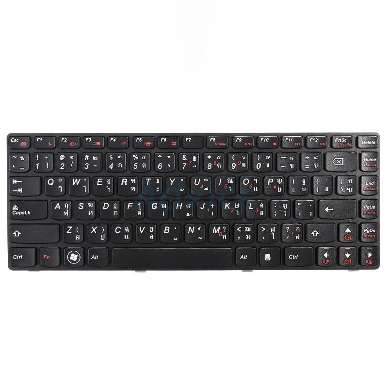 Keyboard LENOVO G40-70 (Black) PartNB (สกรีนอังกฤษ)คีย์บอร์ดและเมาส์ ...