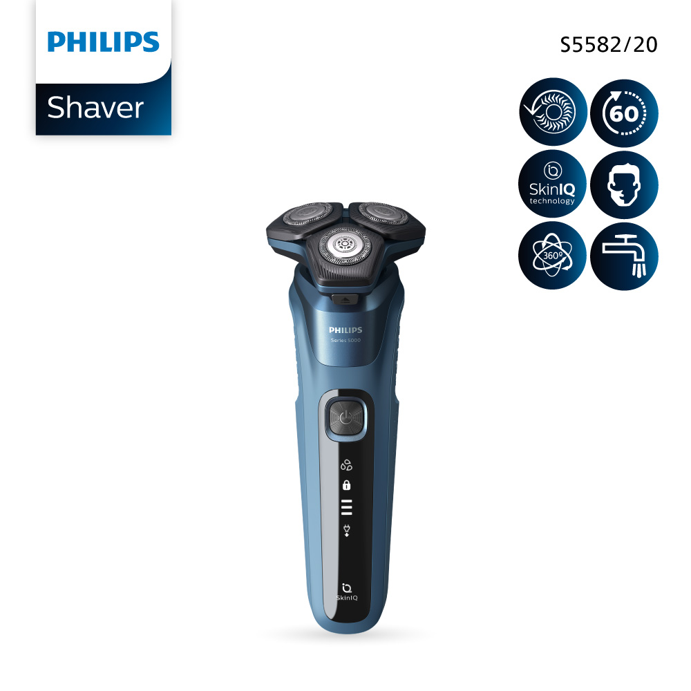 Philips Wet Dry Electric Shaver Series 5000 เครื่องโกนหนวดไฟฟ้าแบบแห้ง ...