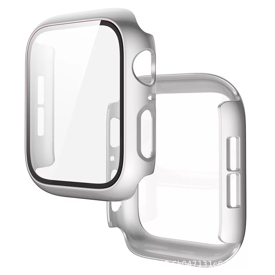 เคฟล่า เคสสำหรับ Apple Watch SE ขนาด 38mm. 40mm. 42mm. 44mm. กระจกpc ...