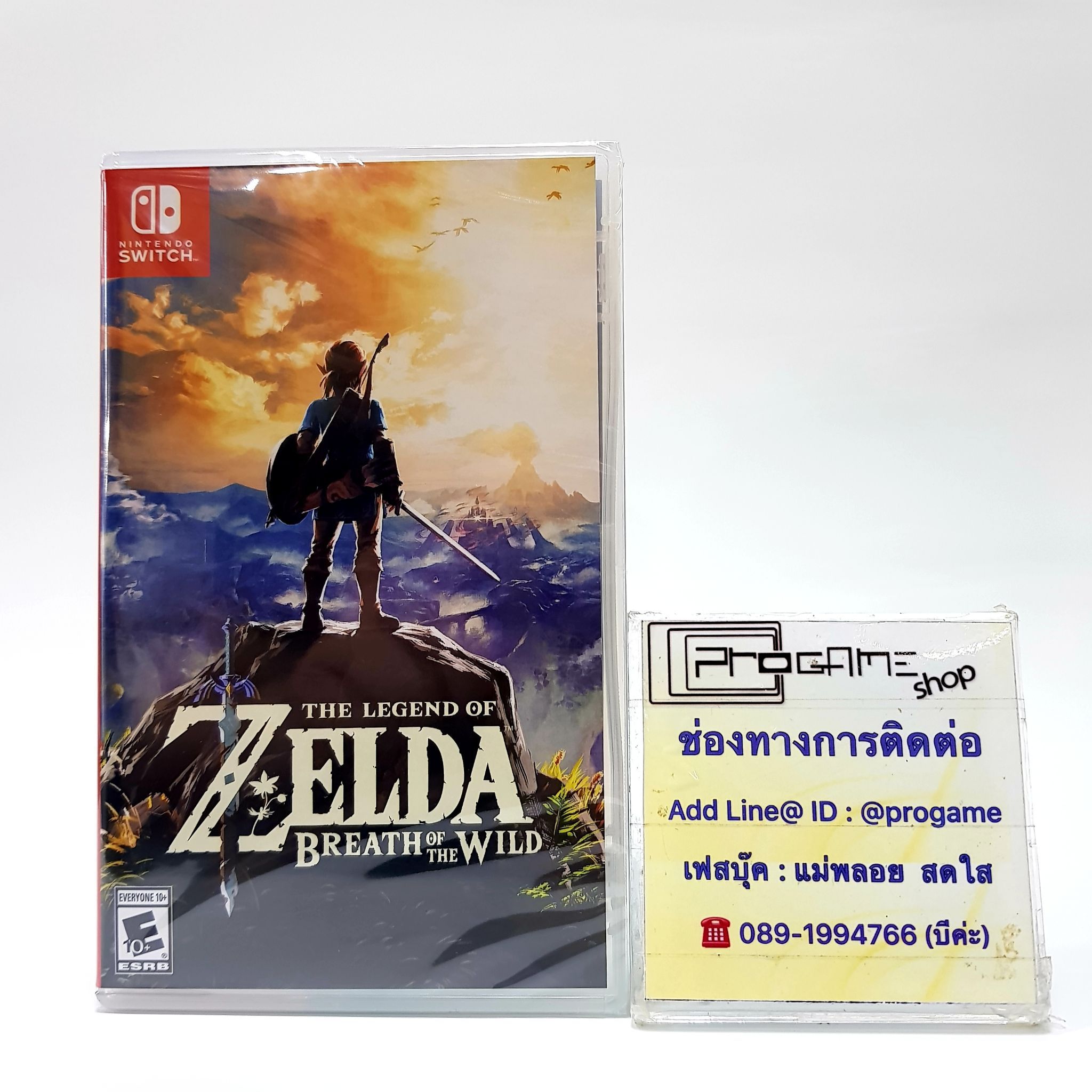(มือหนึ่ง) The legend of zelda breath of the wild Switch (Us) - Progame - ThaiPick