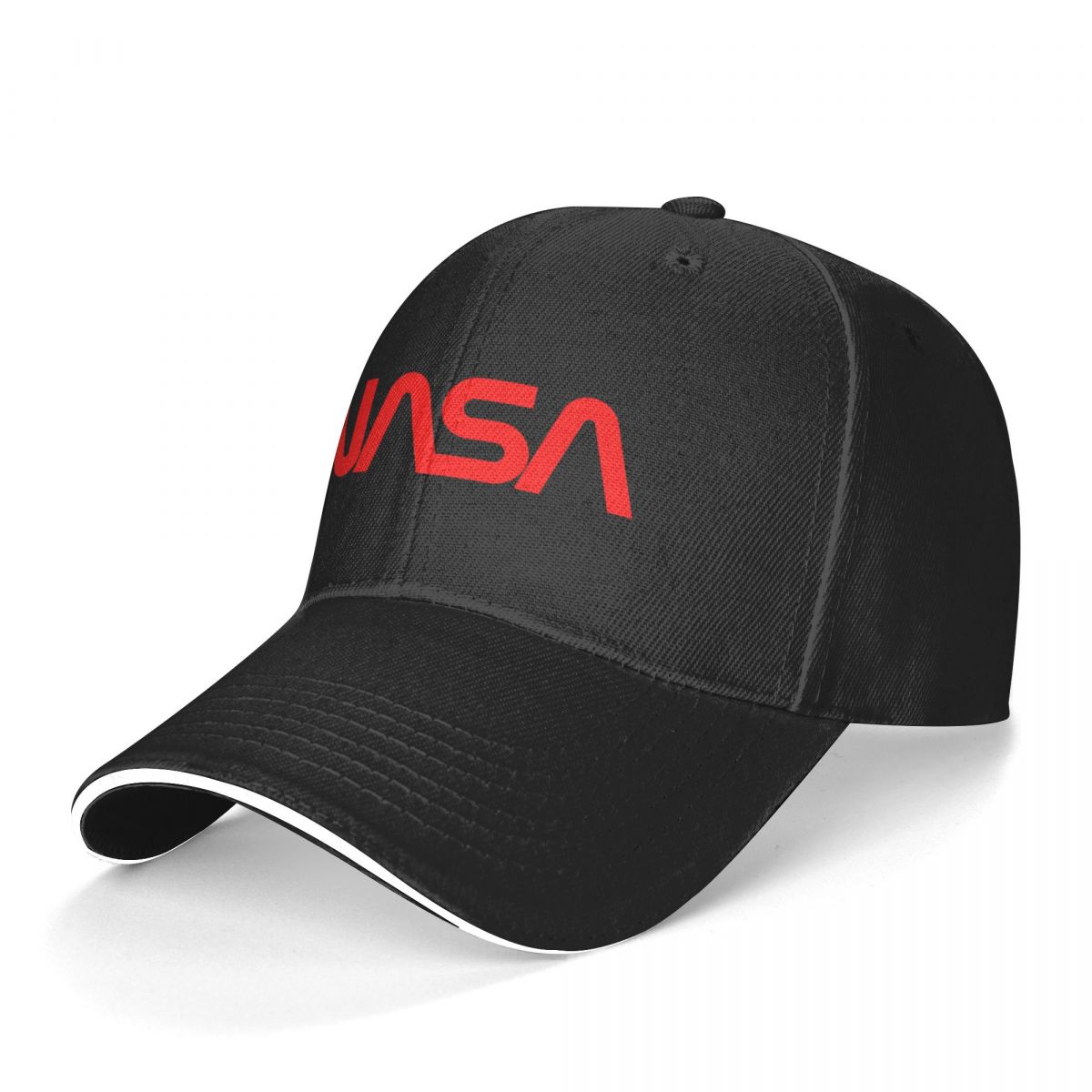 NASA Logo Printing Fashion Print Baseball Cap Adjustable Unisex Hip Hop ...