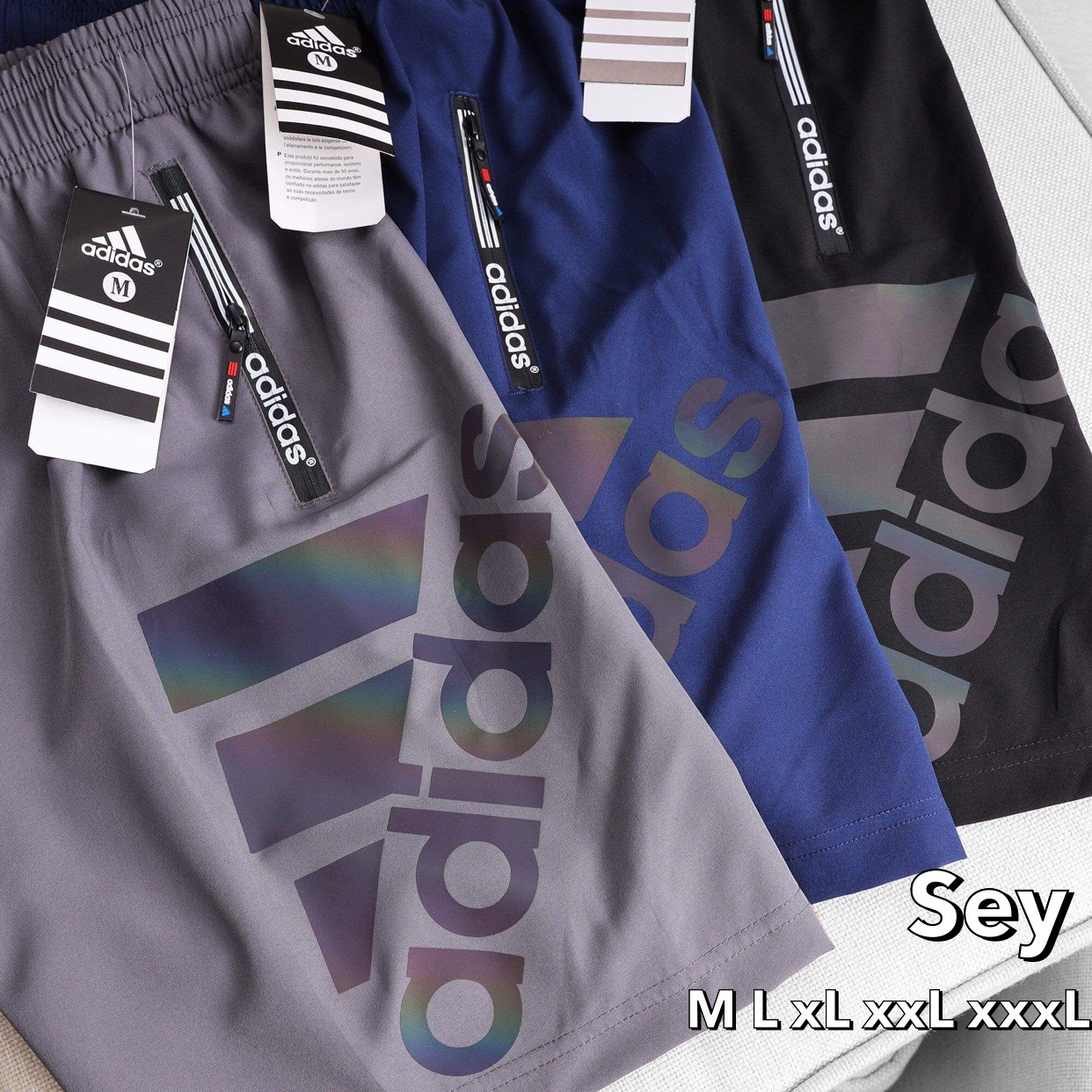 【ของแท้ ใหม่】Adidas Men's กางเกงขาสั้นกีฬา Y012-01 - Super Energy ...