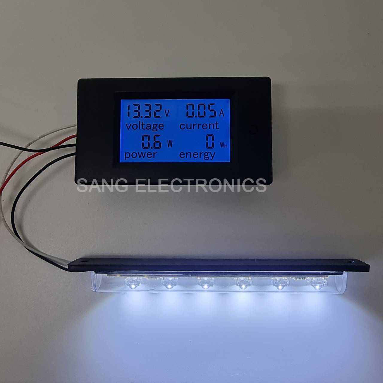 ♕♠ ไฟแท่ง LED6 ดวง12V ติดนิ่ง กันน้ำ ไฟส่องเท้า ไฟส่องป้ายทะเบียน ไฟเลี้ยว ไฟตกแต่งอเนกประสงค์ ...