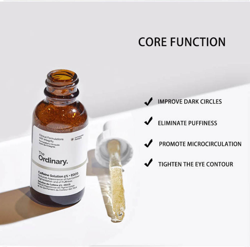 The Ordinary 5 caffeine solutionEGCG 30Ml eye care Serum to reduce ...