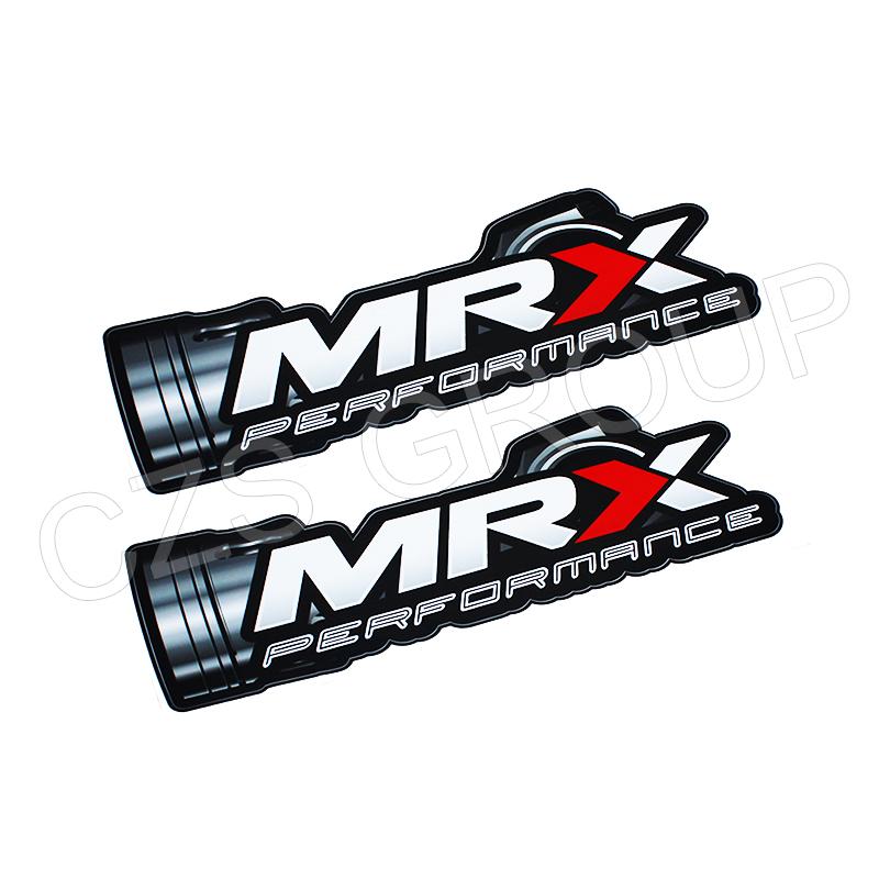 [2แผ่น] สติ๊กเกอร์ MRX PERFORMANCE ติดแก้มท้ายรถกระบะได้ทุกรุ่น ขนาด29 ...