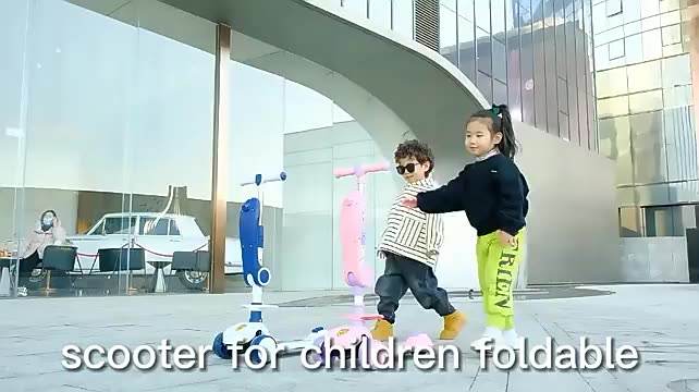 New 3-in-1 Childrens Multifunctional Scooter Scooter Scooter Kids Car ...