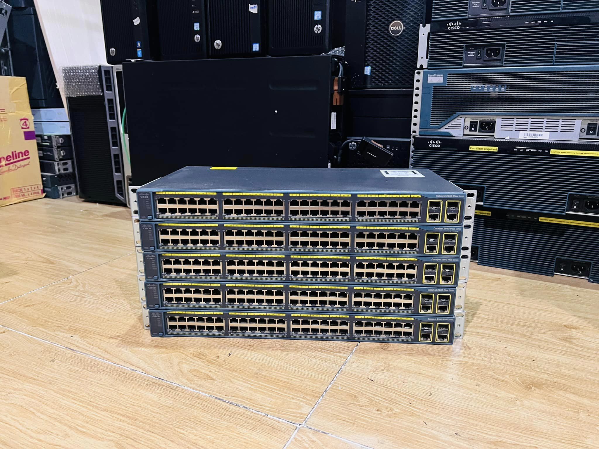 Switch Cisco 2960 plus 48port สวิทมือสองพร้อมใช้งาน - shopvbs จำหน่าย ...