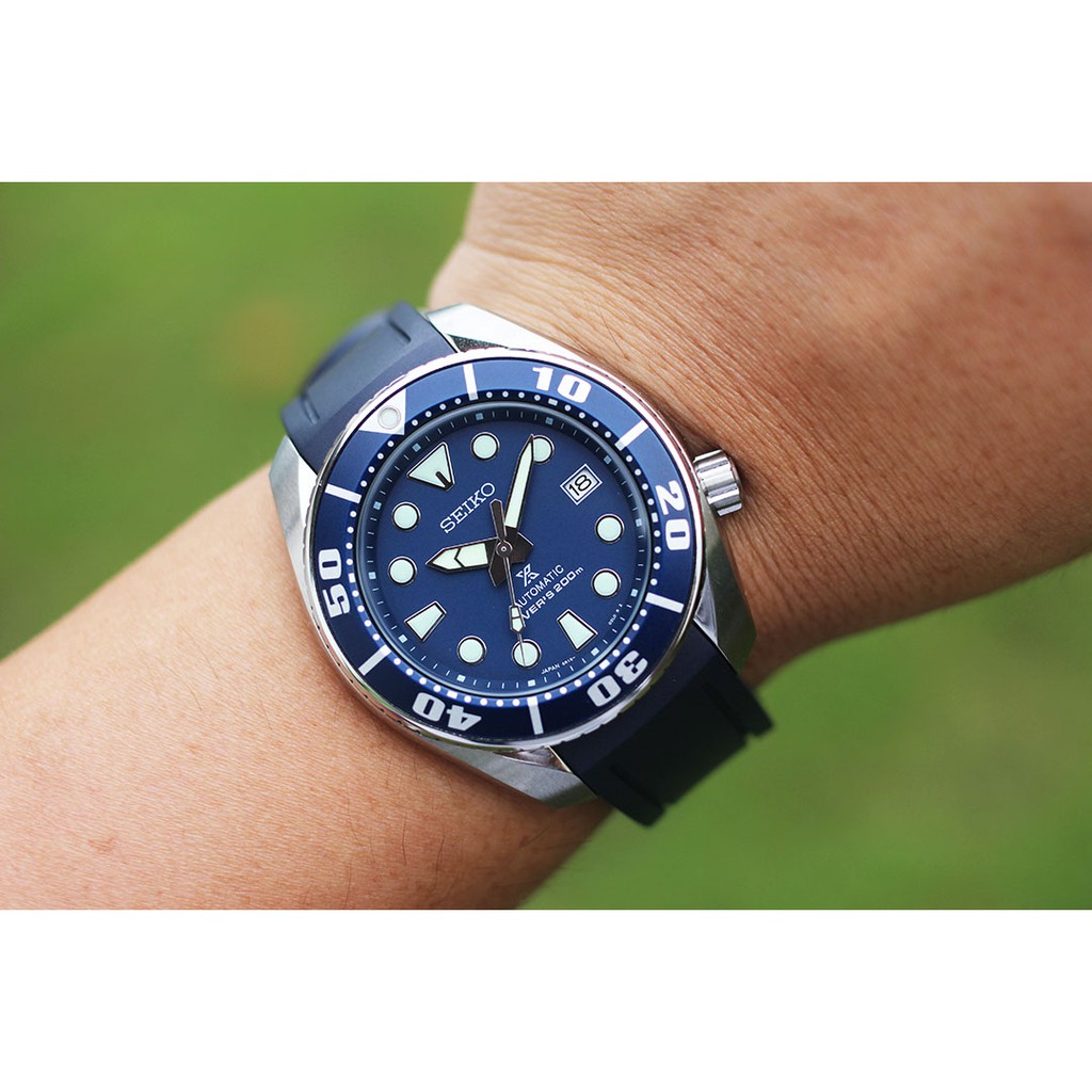 สายนาฬิกา Crafter Blue สำหรับ Seiko รุ่น Sumo - BruceLee - ThaiPick