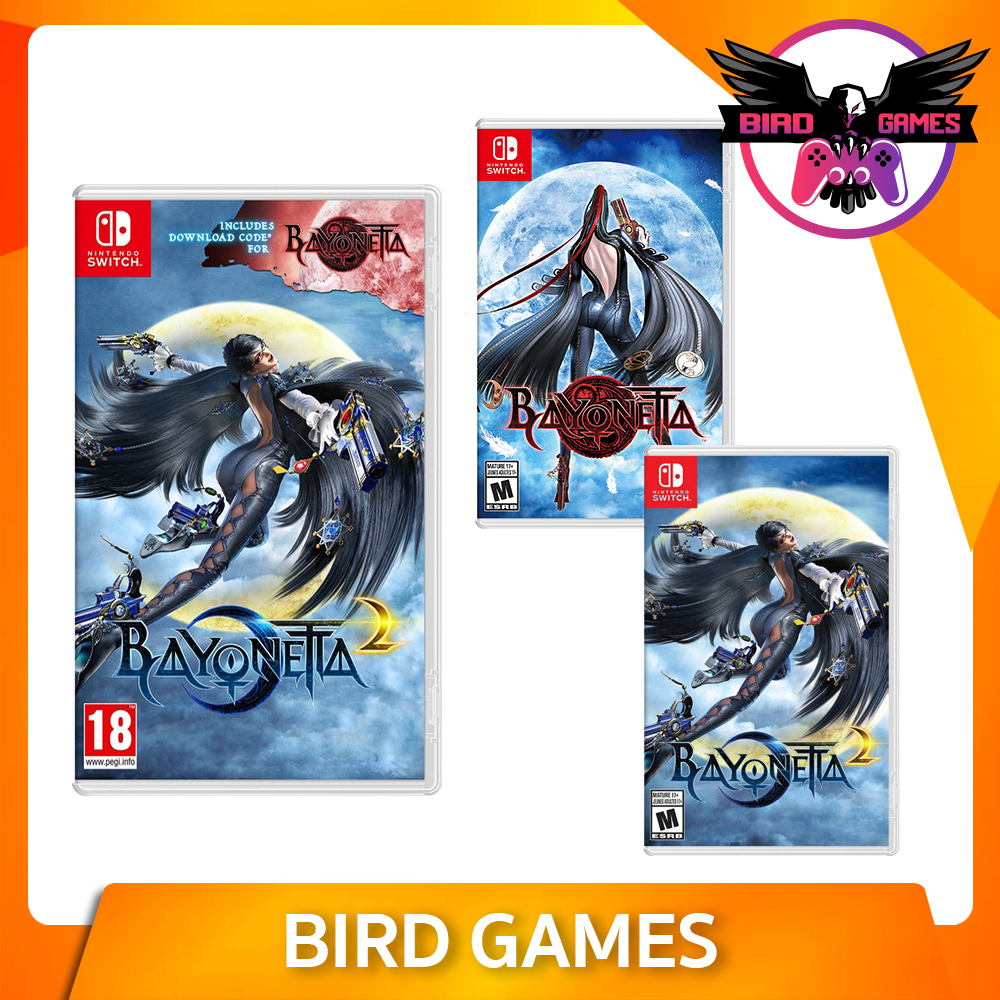 Bayonetta 2 + Code Bayonetta 1 Nintendo Switch Game แผ่นแท้มือ1 ...