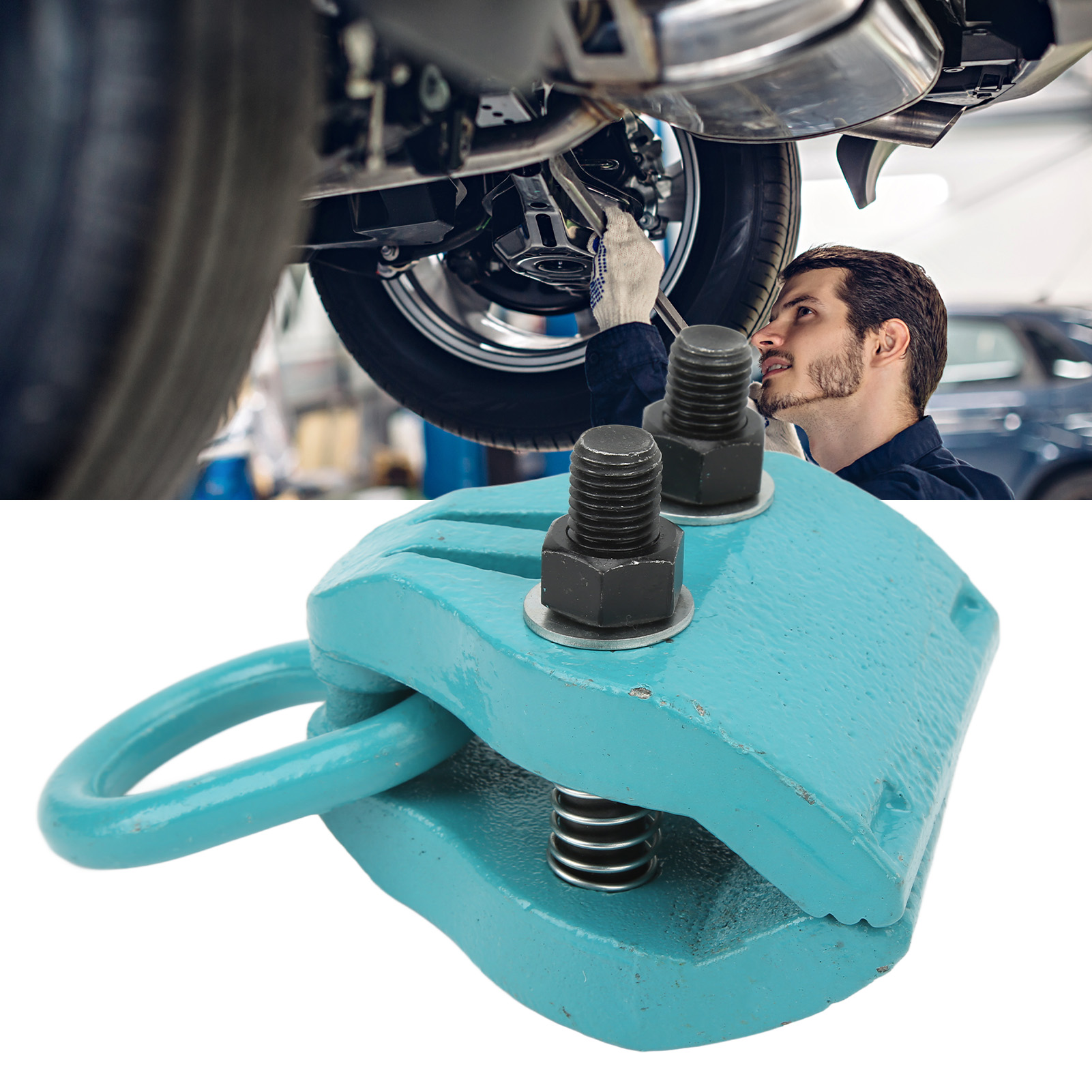 3 Way Frame Rack Pull Clamp Self Tightening Grips Auto Body Repair Dent ...