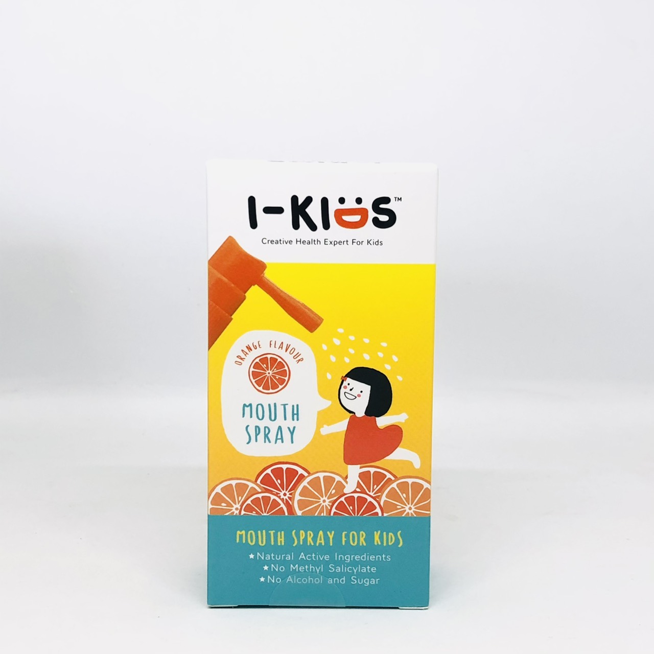 I-KIDS Mouth Spray สเปรย์พ่นช่องปากและลำคอสูตรอ่อนโยนสำหรับเด็กมี 2 ...
